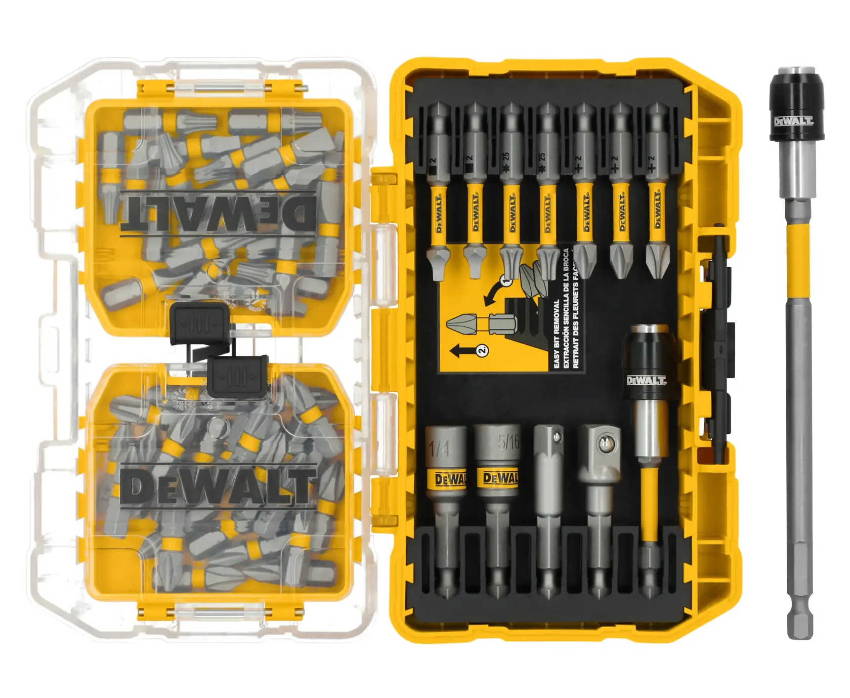 DEWALT® Set de Puntas para Atornillar MAXFIT™ (60 Pzs)